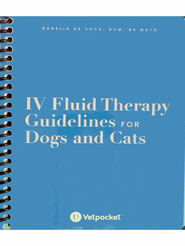 IV Fluid Therapy Guidelines | PDF | Physiology | Medical Specialties