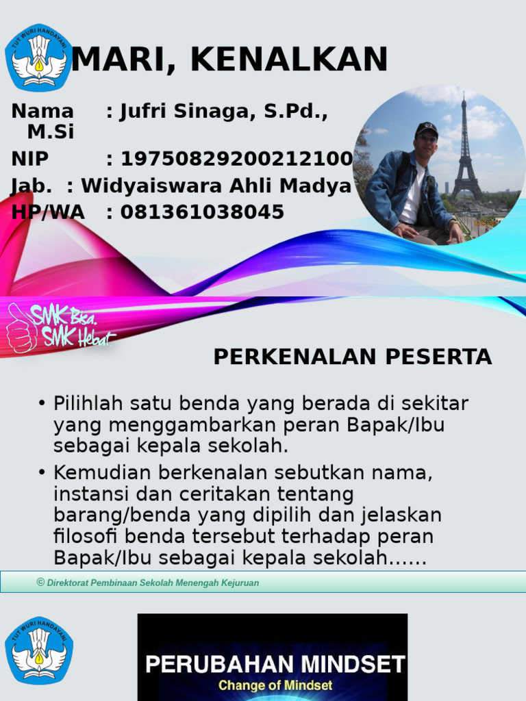 Perubahan Mindset SMK | PDF