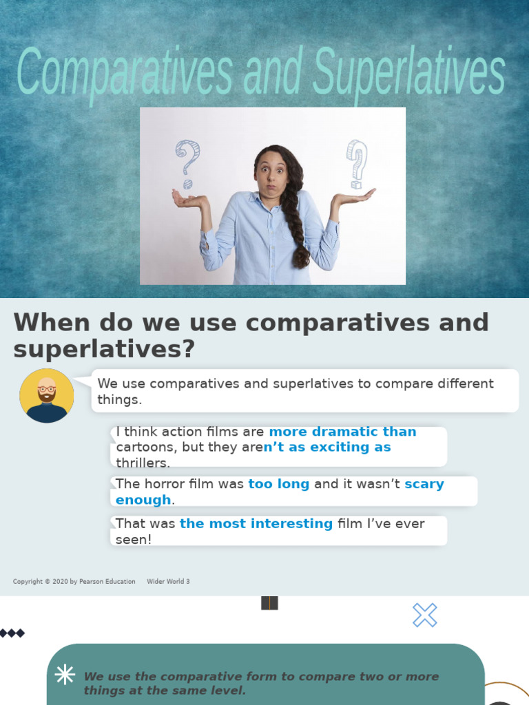 Comparatives and Superlatives | PDF | Movie Theater | Adjective