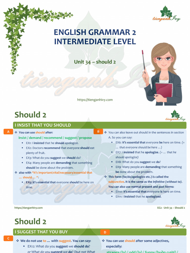 EG2 - Unit 34 - Should 2 V2 WM | PDF