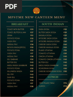 12 Course Meal Menu | PDF | Hors D'oeuvre | Desserts