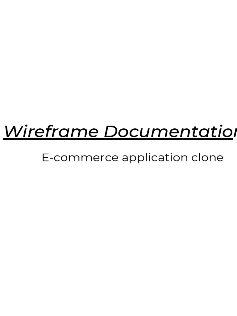 Wireframe | PDF