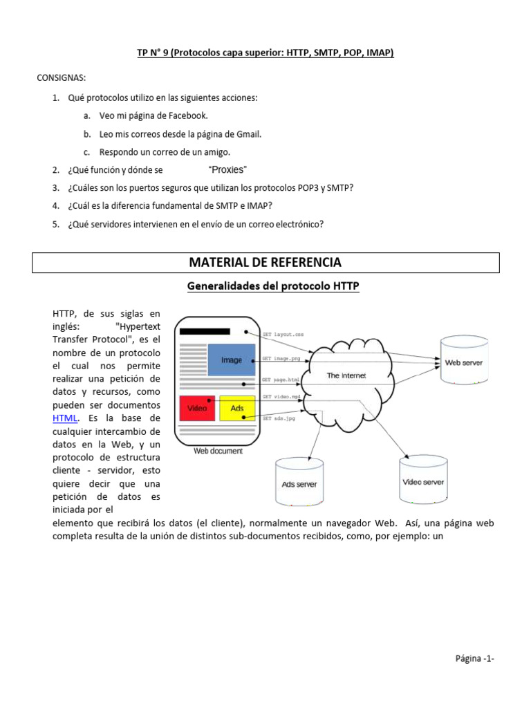 protocolos 2 | PDF | Redes | Internet y web