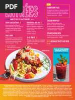 Donatos Carryout Menu | PDF | Pizza | Sausage