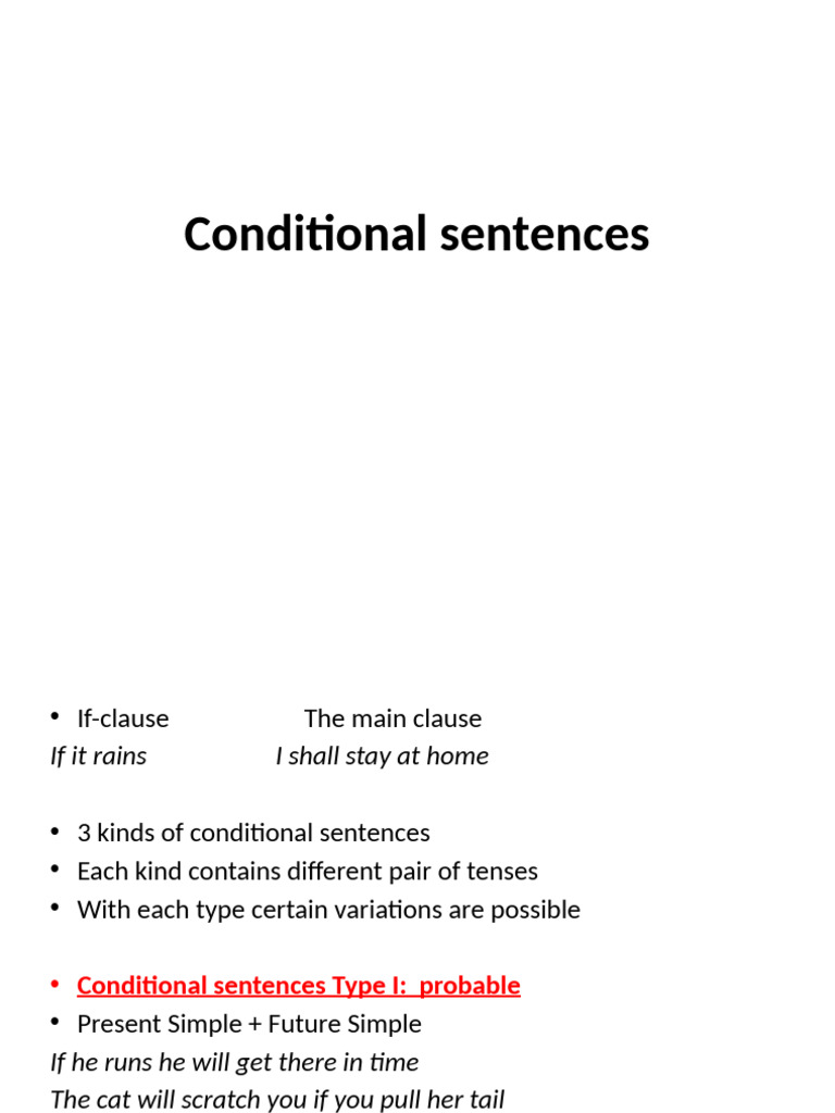 Conditional Sentences Year II | PDF | Language Mechanics | Linguistics