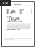 UKG Maths Worksheets | PDF | Worksheet | Homework