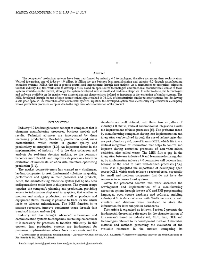 Development Of An Open Source Based Manufacturing Pdf Php Databases