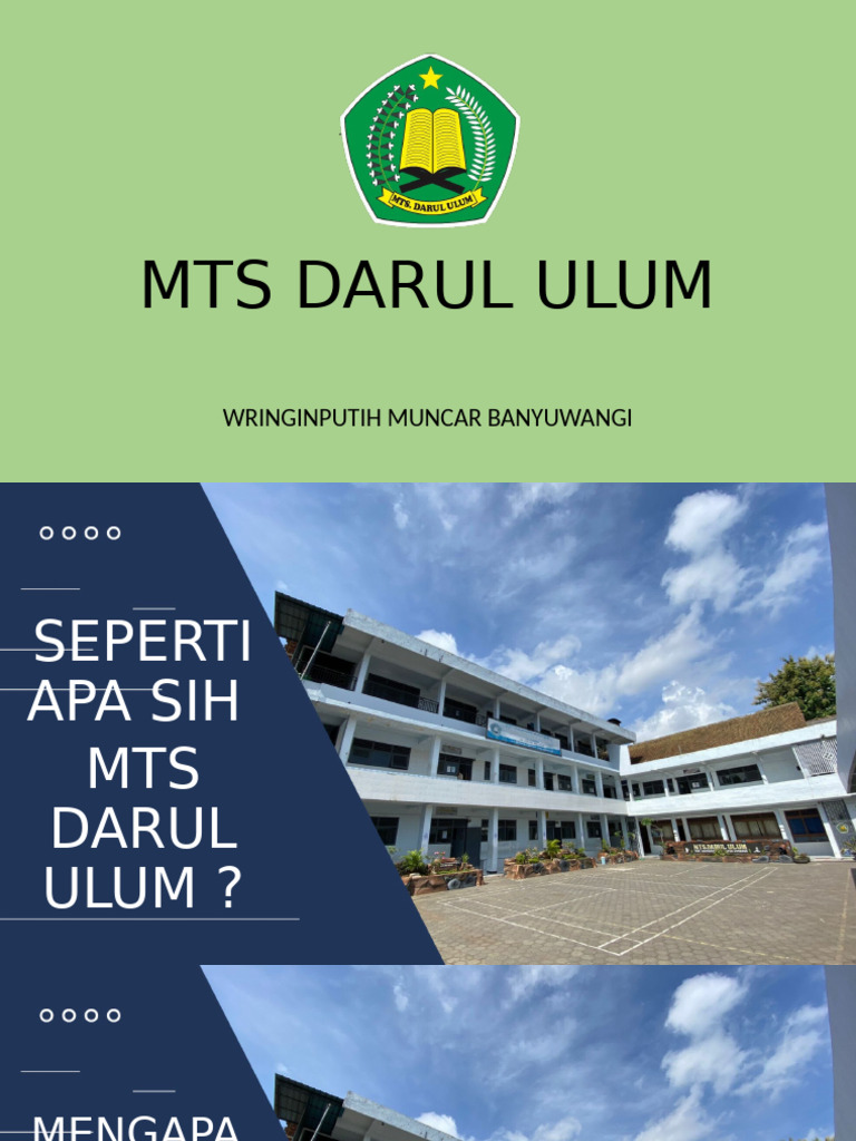 Promosi Mts Darul Ulum | PDF