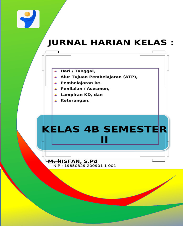 Cover Jurnal Harian Kelas | PDF