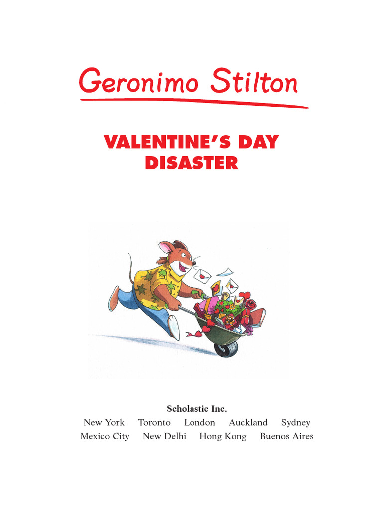 Geronimo ValentinesDayDisaster Excerpt | PDF