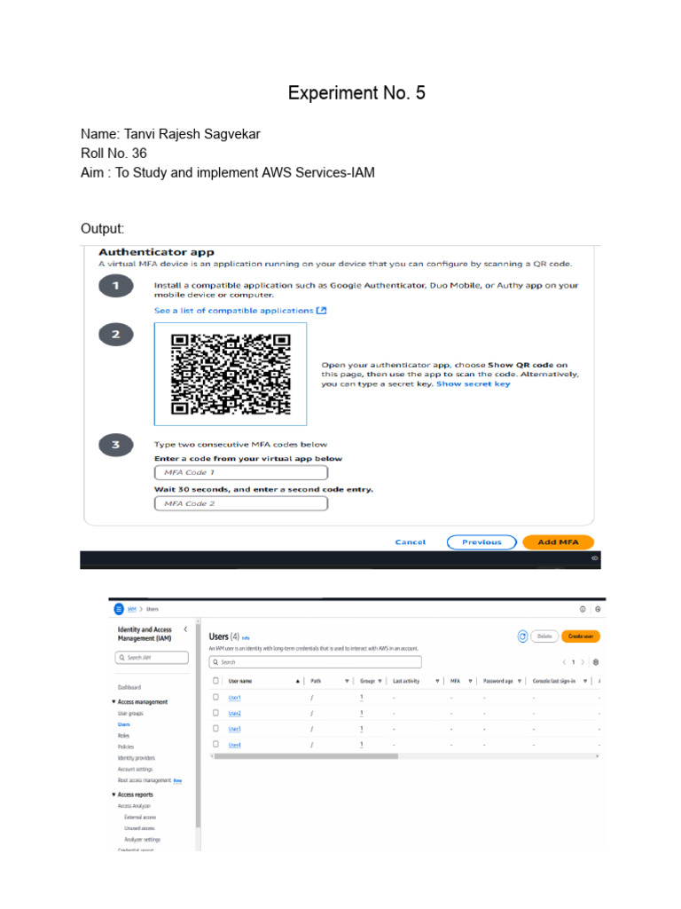 Tanvi-CCL-Exp 5 | PDF