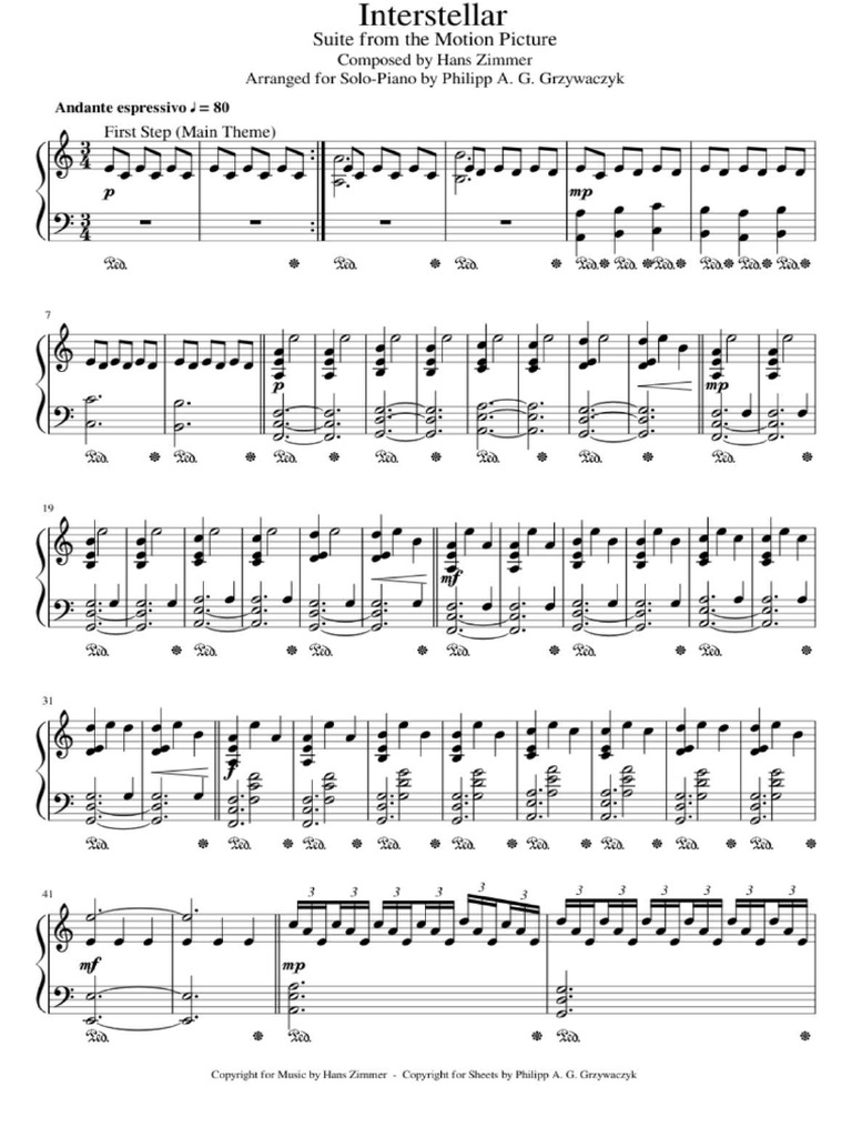 Interstellar Midi | PDF