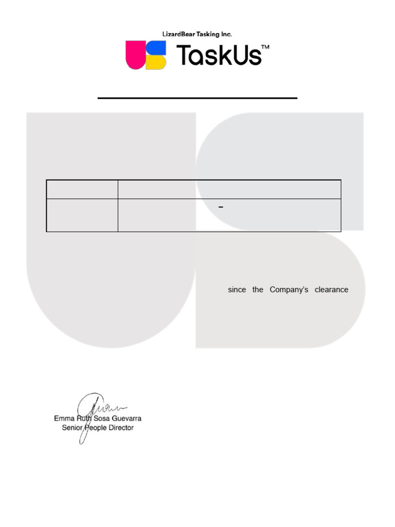 Updated COE - Rondel Aduan Mendoza 021825 | PDF