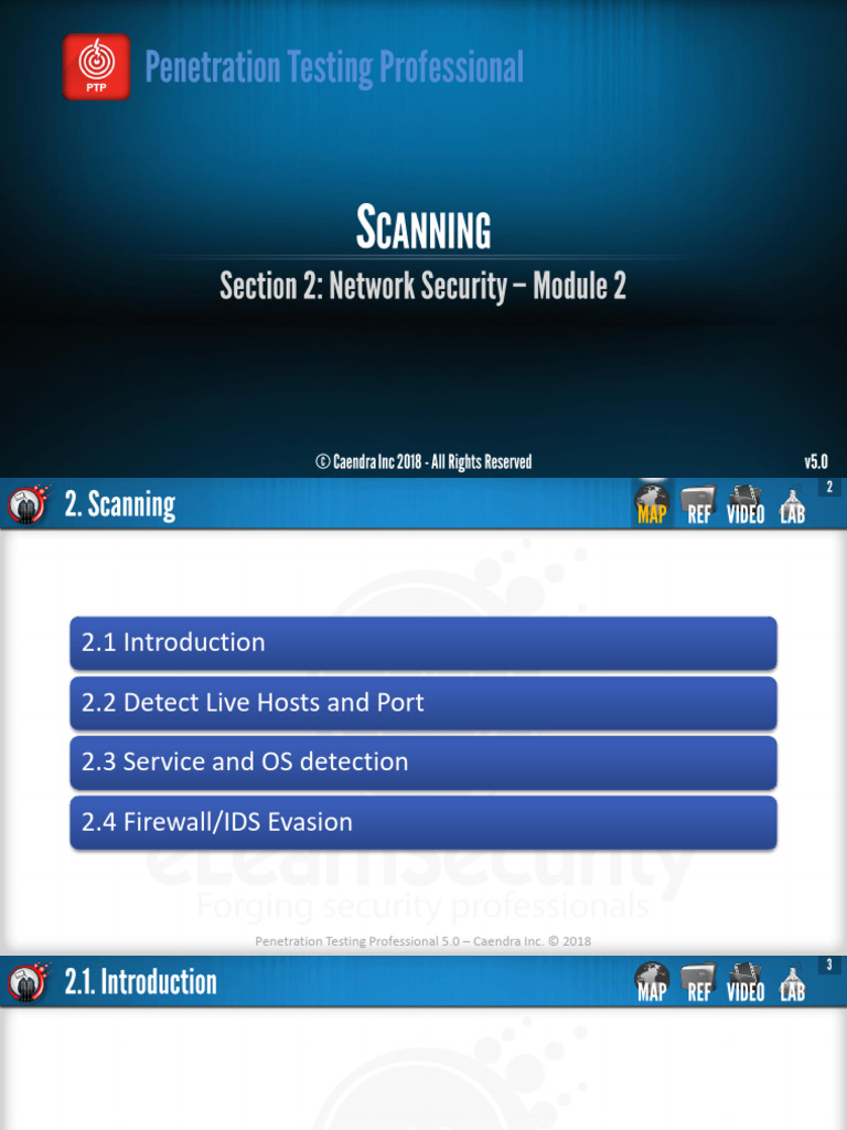 Penetration Testing Scanning Guide | PDF | Transmission Control ...