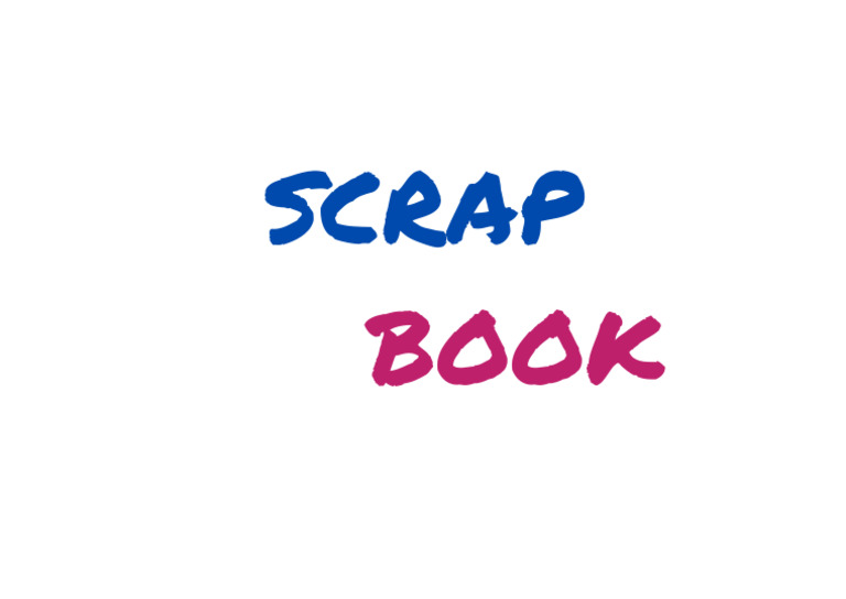 Scrap Book | PDF