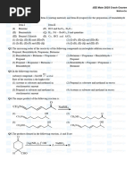 Aldehydes, Ketones and Carboxylic Acids - PYQ (2012-2024) | PDF | Aldehyde | Ketone