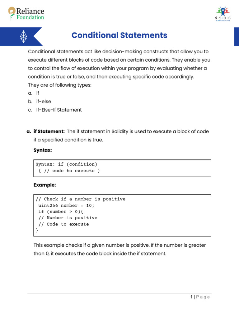 Conditional_Statements | PDF | Computer Science | Computing Conditional_Statements | PDF | Computer Science | Computing