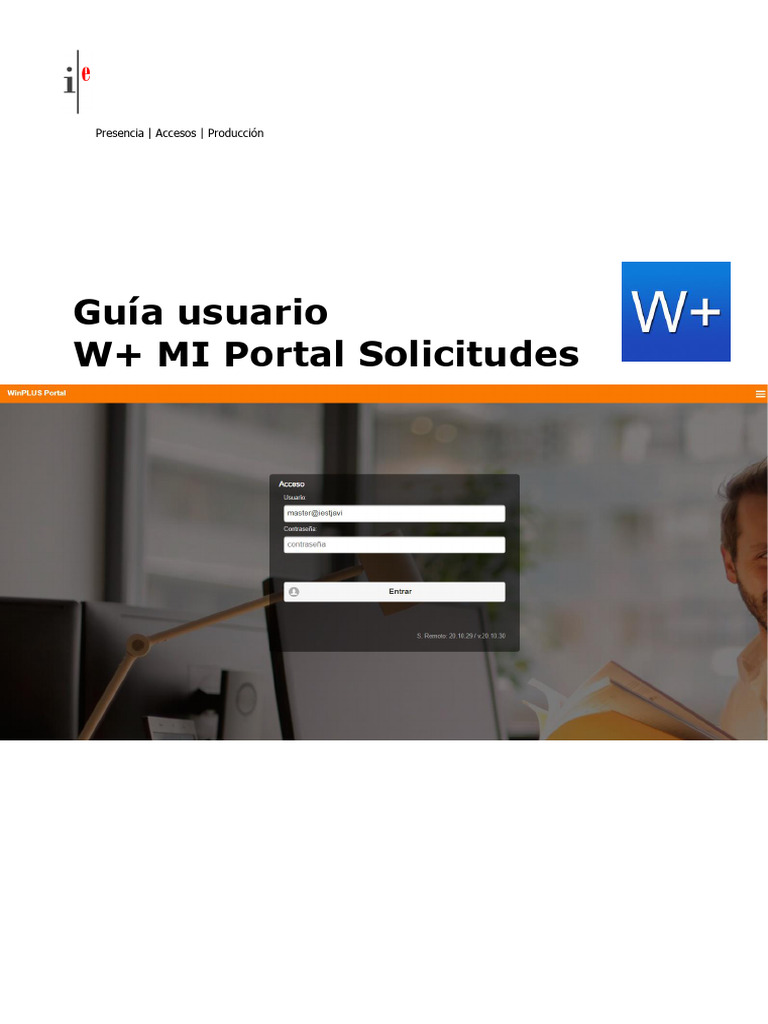 Manual W+ MI Portal Soicitudes_20240209_V7 | PDF | Usuario (informática ...