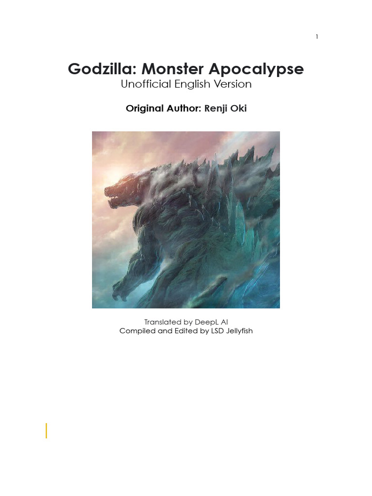 Godzilla Monster Apocalypse | PDF | Eurasia | Monsters