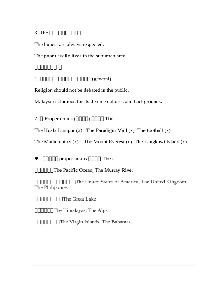 Primary School Grammar Notes | PDF | Linguistic Typology | Language ...