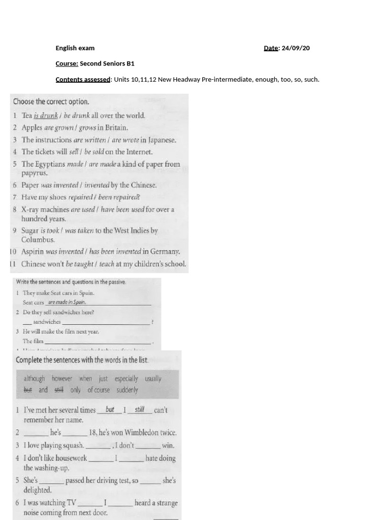 Units 10 11 12 | PDF