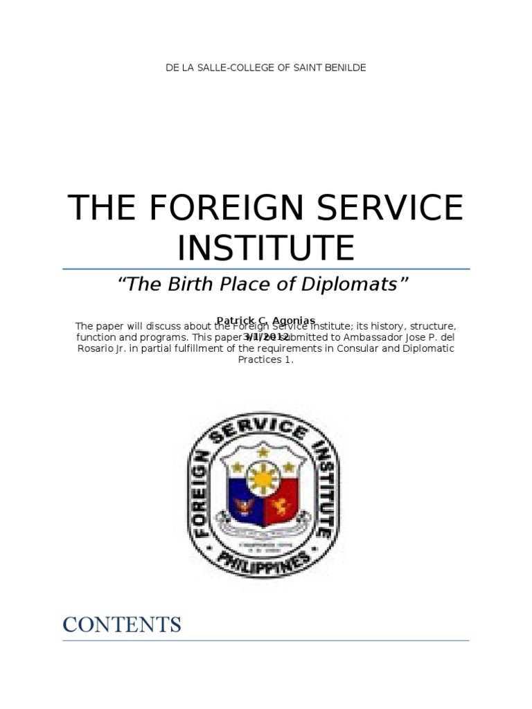 Foreign Service Institute