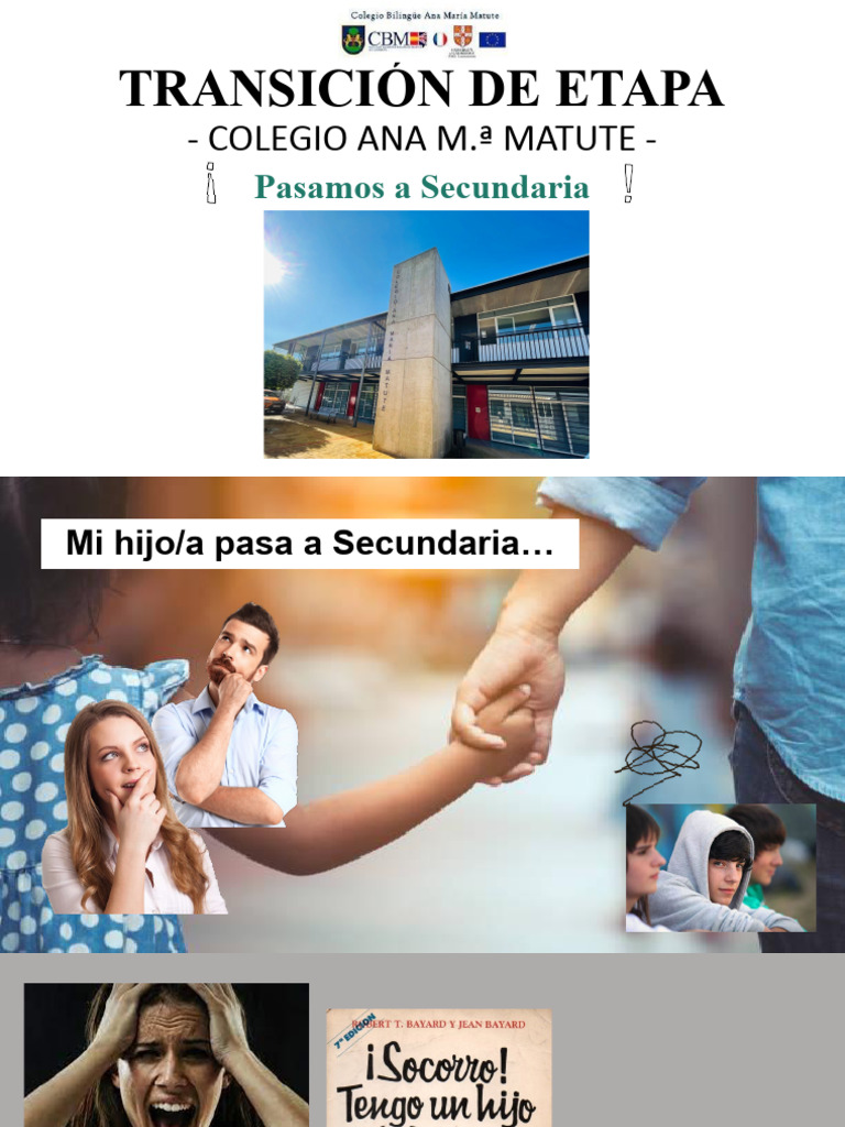 Transición de Etapa COMPLETA.pptx | PDF | Maestros | Adolescencia