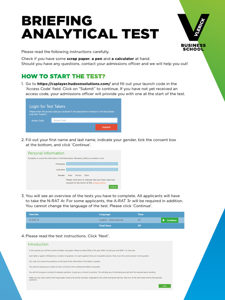 Briefing Analytical Test | PDF