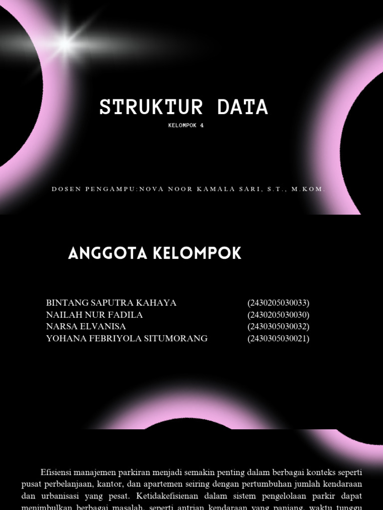 Tugas Kelompok Struktur Data | PDF