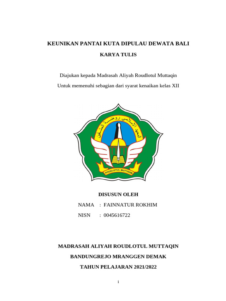 Keunikan Pantai Kuta | PDF