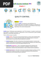 Basics of Quality Control in Manufacturing | PDF | Quality Assurance ...