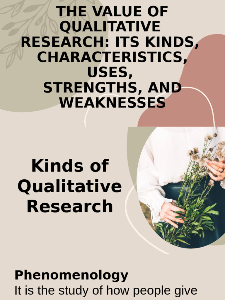 Qualitative Research: Types and Insights | PDF | Qualitative Research ...