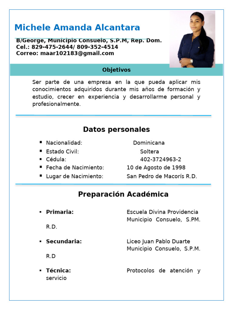 Curriculum Vitae Michele a. | PDF