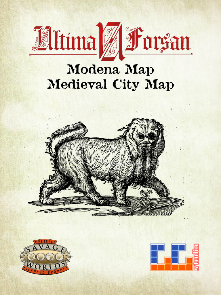 Savage Worlds - Ultima Forsan - Modena Map | PDF