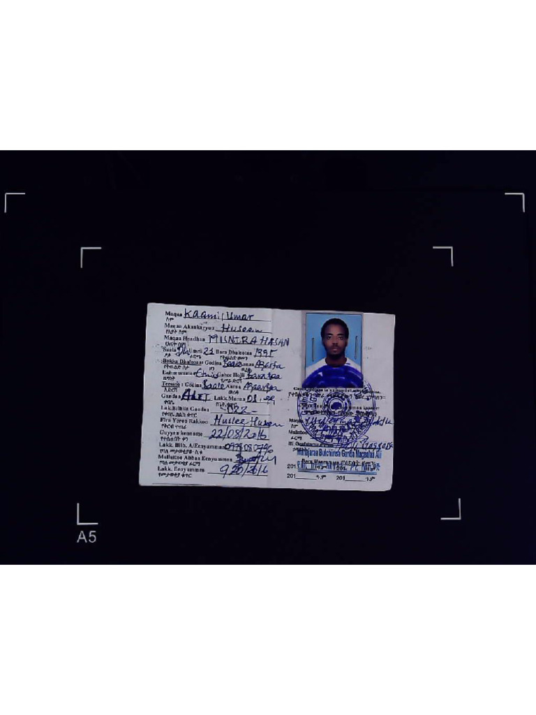 Ethiopian Id Normal | PDF