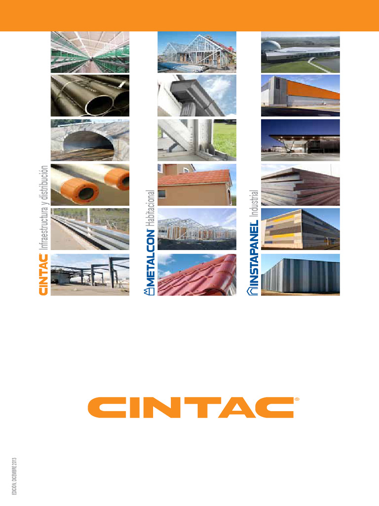 Catalogo Tecnico Cintac | PDF | Ingeniería | Materiales
