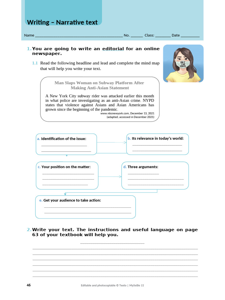Standard Writing U1.3-1.4 Editorial Memoir | PDF
