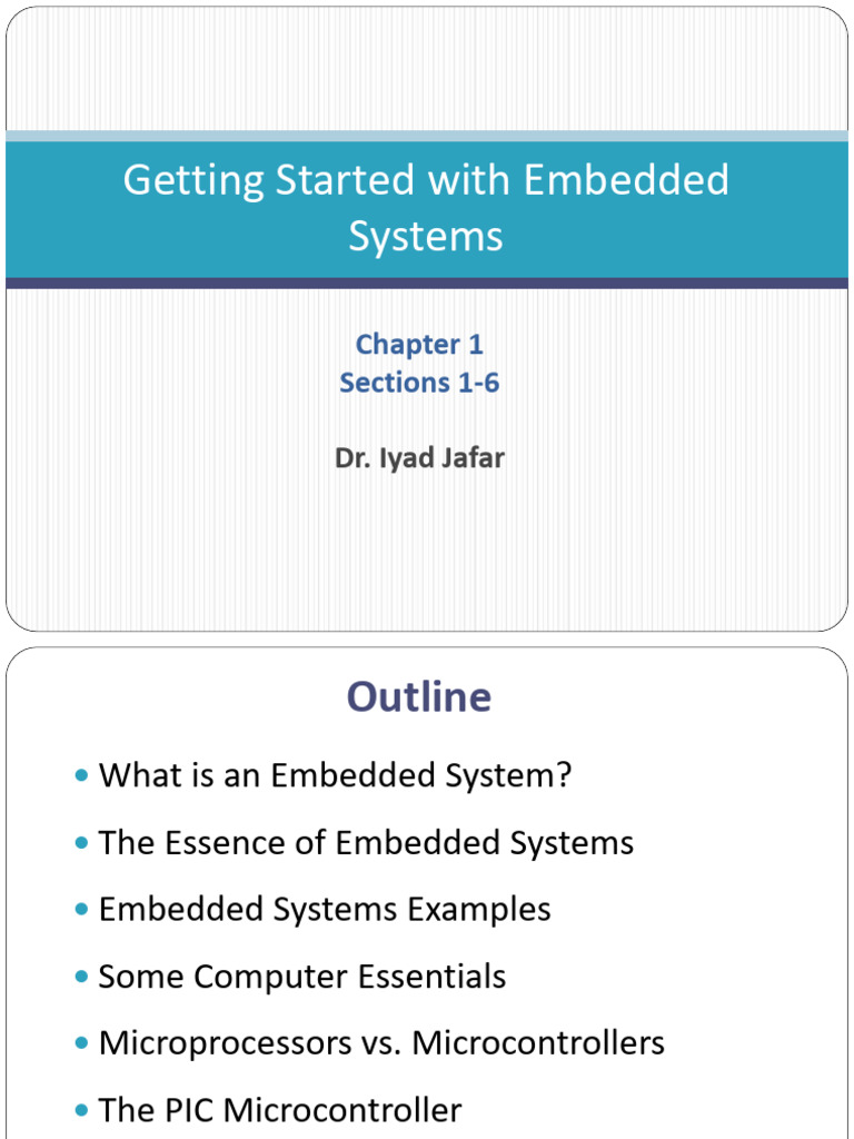 01_Chapter_1_Introduction | PDF | Microcontroller | Computer Memory