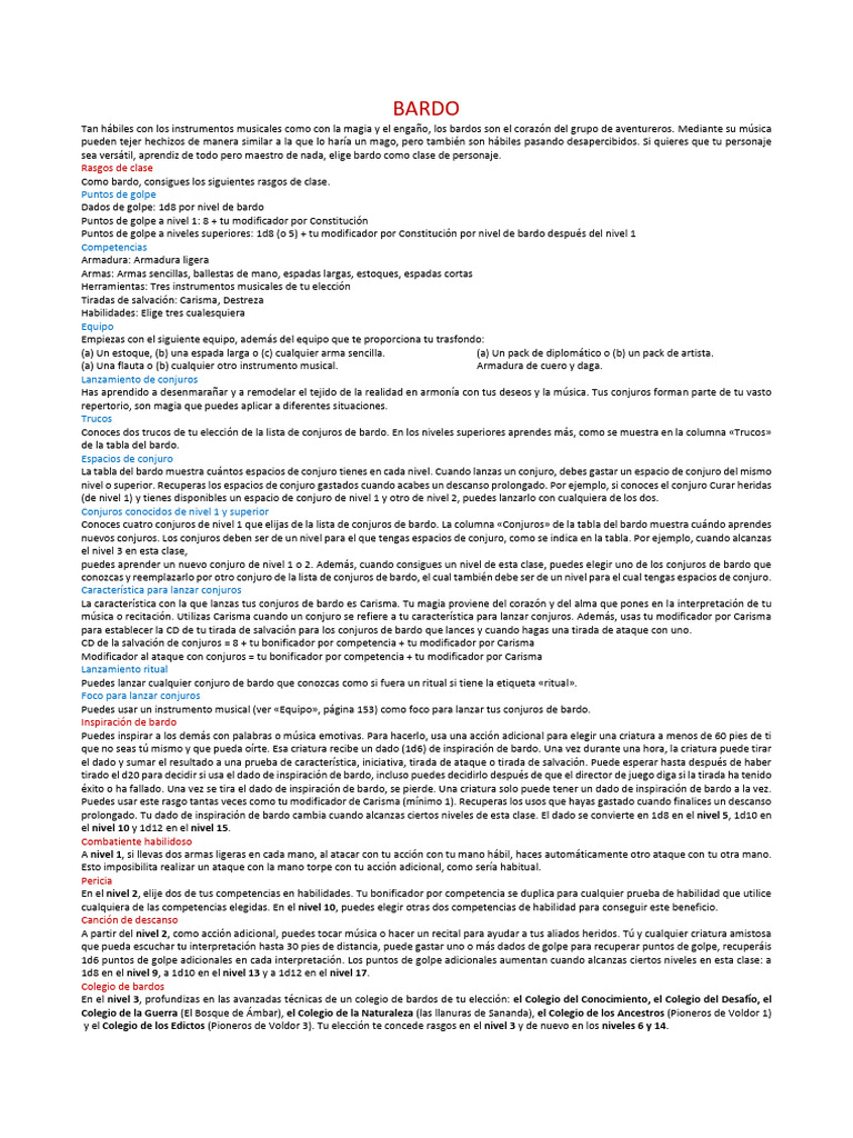 Bardo | PDF | Deidades