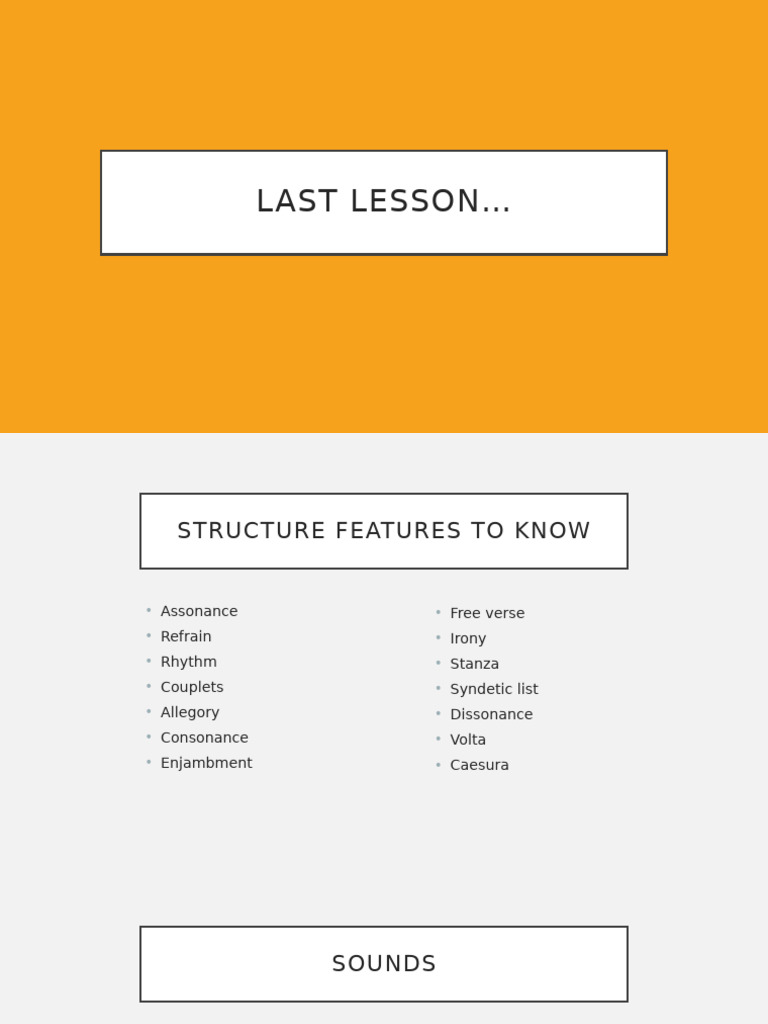 Lesson 4 - Creative Wiriting 1 | PDF | Poetry | Sonnets