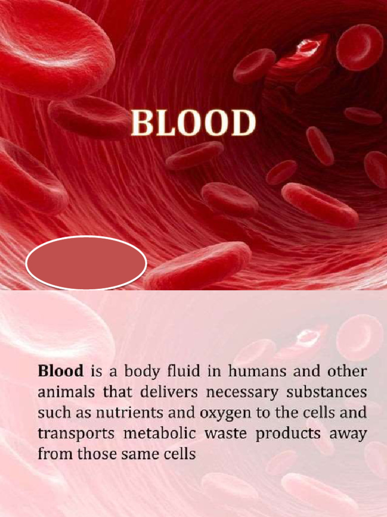 BLOOD PPT | PDF