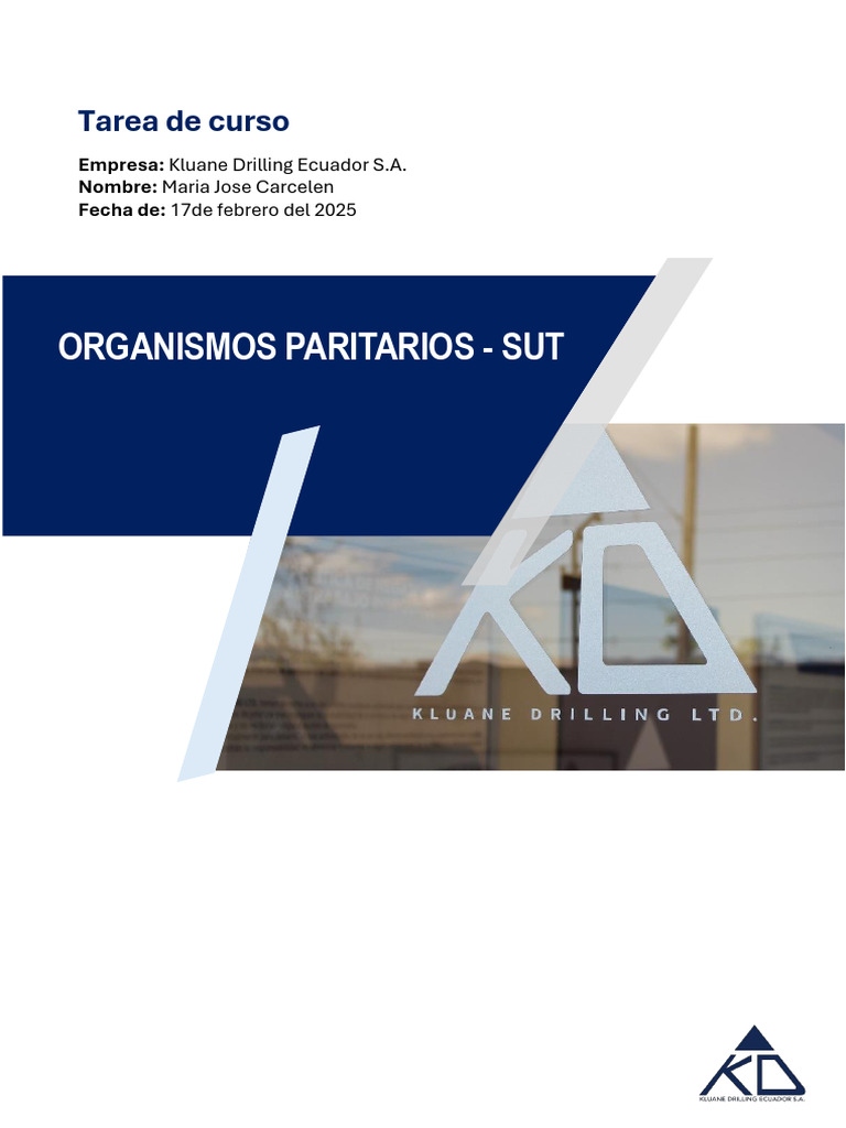Seguridad Laboral en Kluane Drilling | PDF