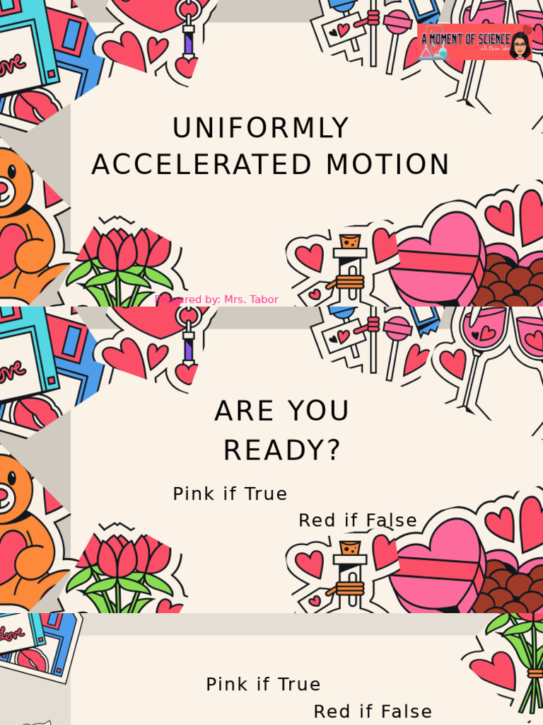 Uniformly Accelerated Motion - Sample Problem Solving | PDF | Acceleration | Velocity