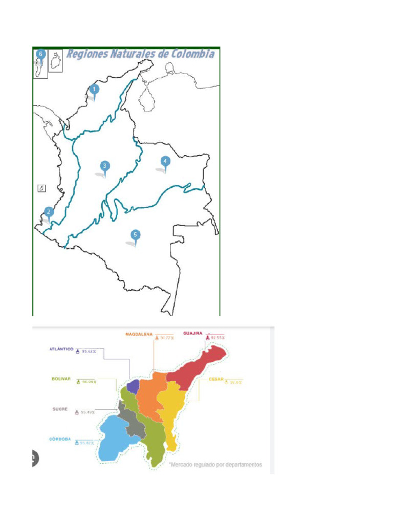 mapa colombia | PDF