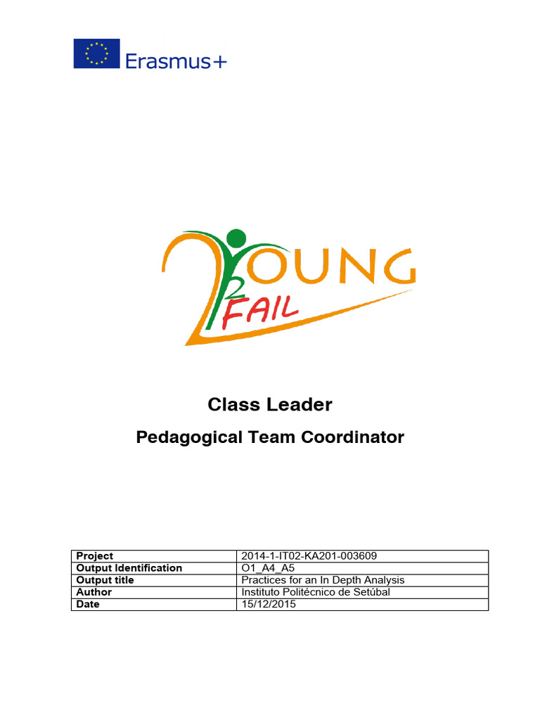 Class Leader | PDF | Teachers | Curriculum