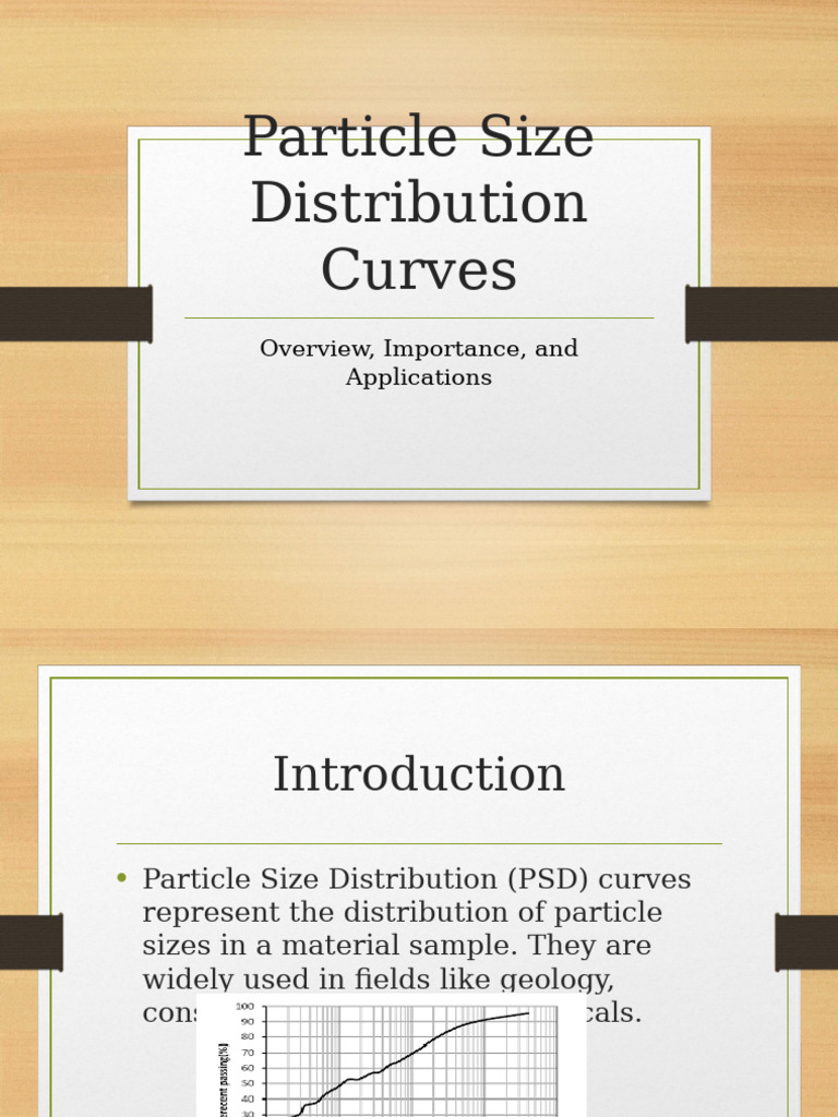 Importance and Applications of PSD Curves | PDF