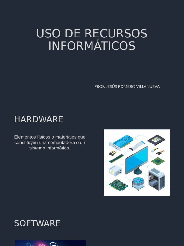 Uso de Recursos Informáticos y Procesos | PDF | Informática | Datos