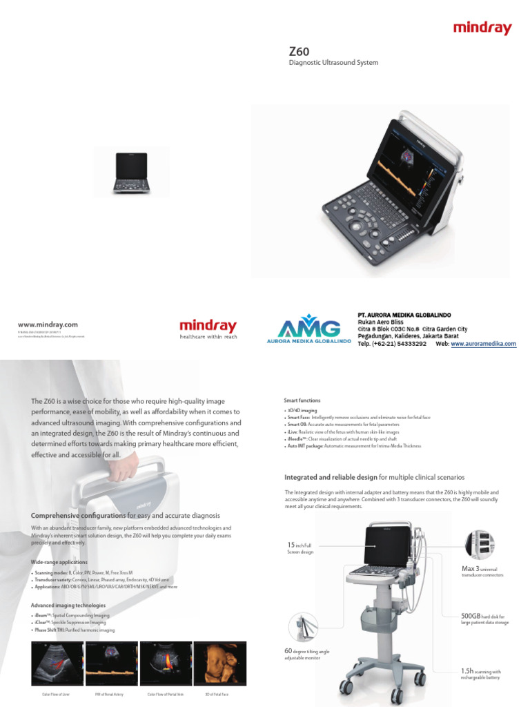 Z60-Brochure - 240515 - 082530 - AMG | PDF | Medical Ultrasound ...