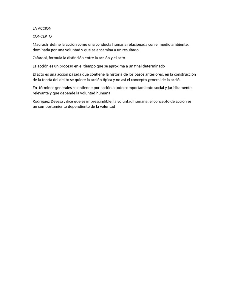 La Accion | PDF