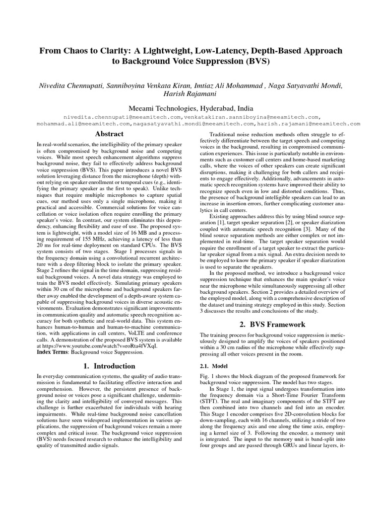 Interspeech_Paper_Kit (7) | PDF | Speech Recognition | Data Compression